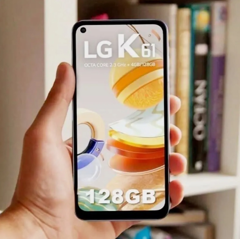Smartphone LG K61 128GB Titânio 4G Octa-Core – 4GB RAM 6,53” Câm ...