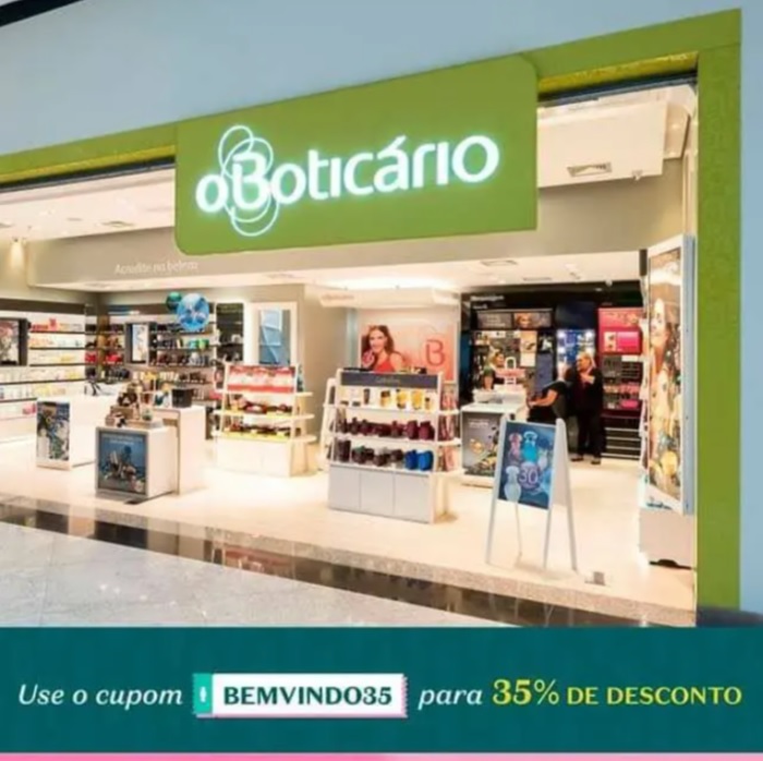 Cupom De 35 De Desconto Para Primeira Compra No Botic rio WT Promo es