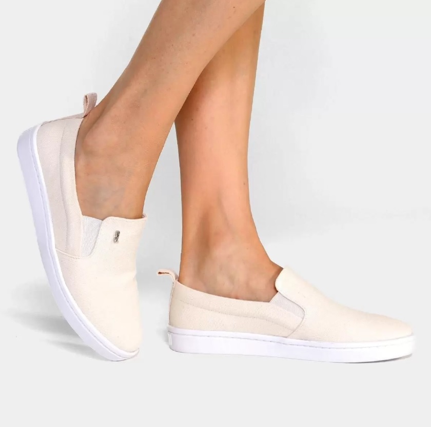 Slip On Santa Lolla Deserto Lona Feminino - WT Promoções